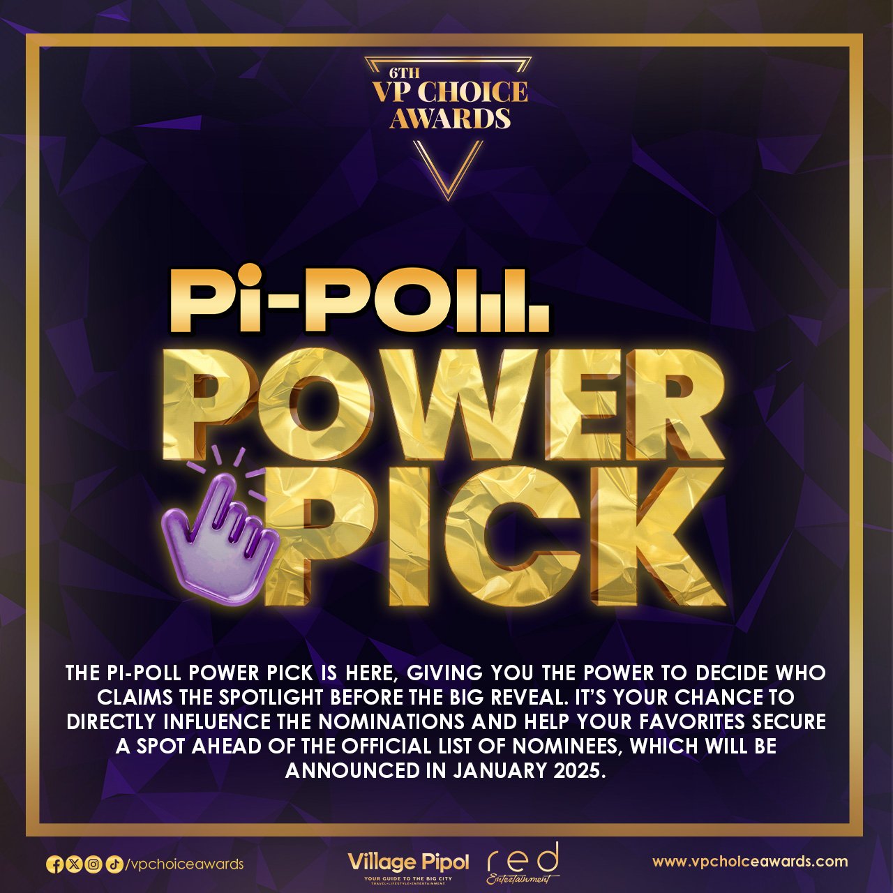 Pi-PoLL POWER PICK! - vpchoiceawards.com